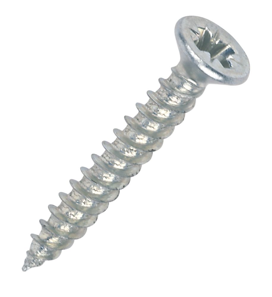 Quicksilver PZ Double-Countersunk Thread Cutting Woodscrews 6ga x 5/8 ...