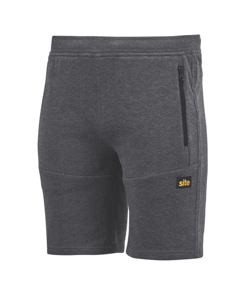 Site Seybold Shorts Grey Large 34" W - Screwfix