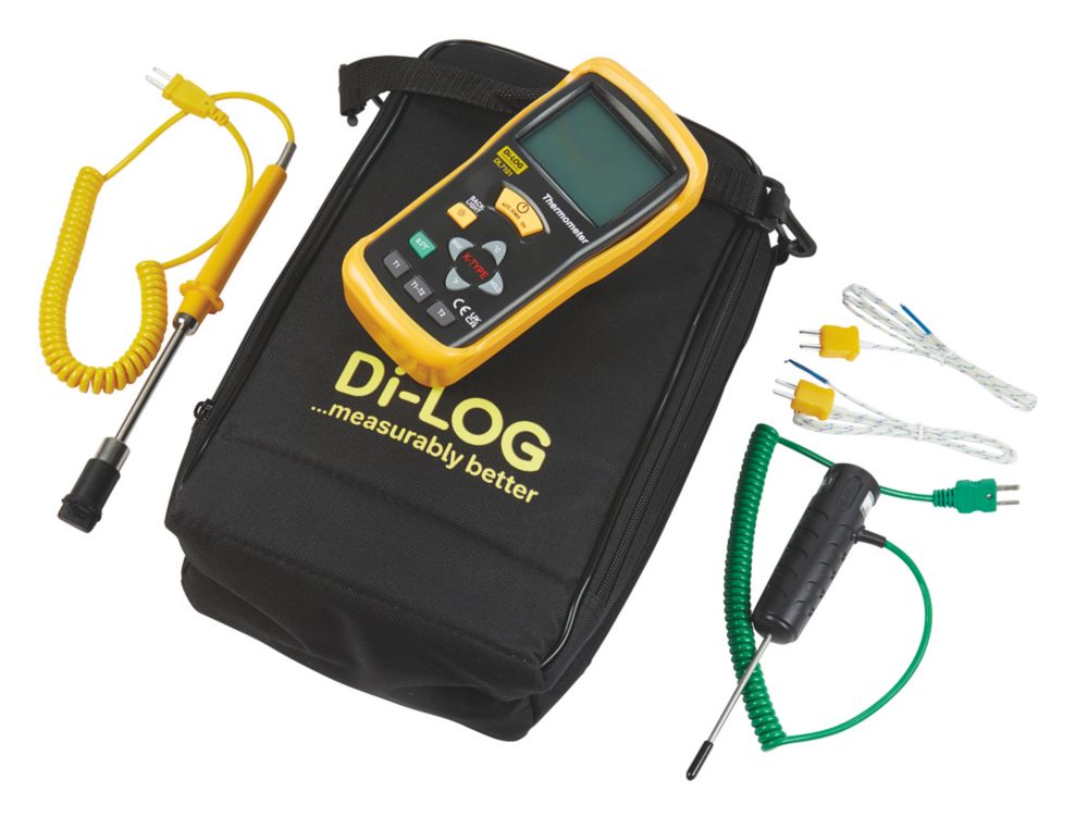 Di-Log DLLEG1 K-Type Digital Thermometer Kit - Screwfix