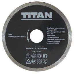 Titan TTB903TCH 500W Electric Tile Cutter 240V - Screwfix