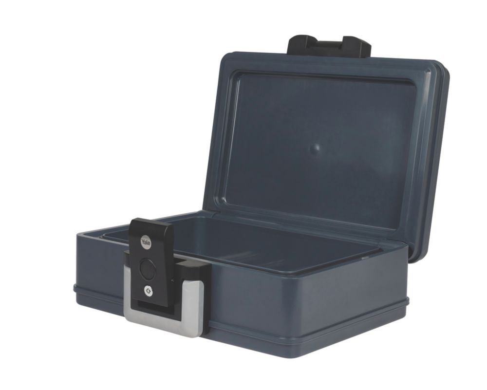 Yale 6.9Ltr Water-Resistant Fire Chest Medium 400mm x 290mm x 145mm ...