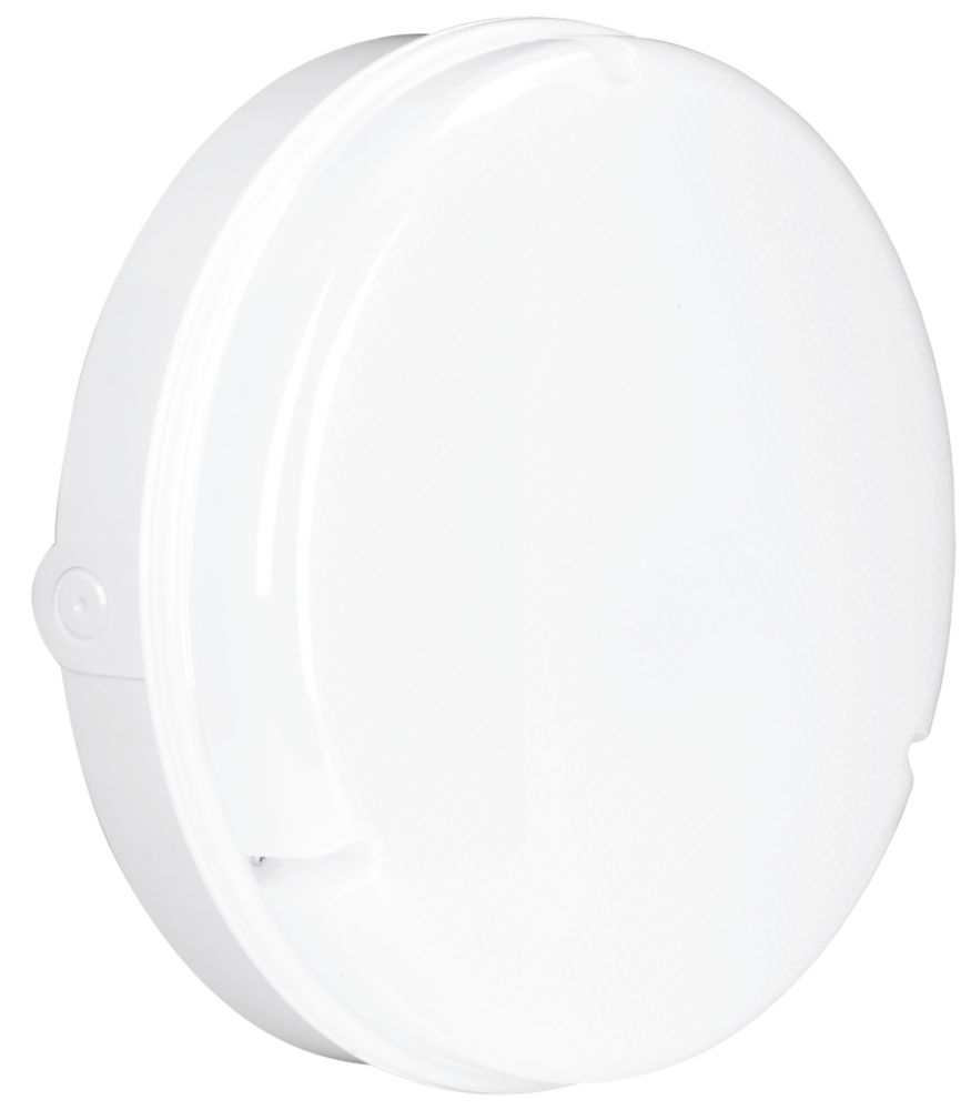Aurora UtiliteDrum Indoor & Outdoor Round LED Bulkhead White 18W 1300lm ...