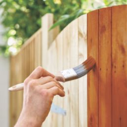 Fortress Trade 750ml Golden Oak Satin Water-Based Exterior Wood Stain ...