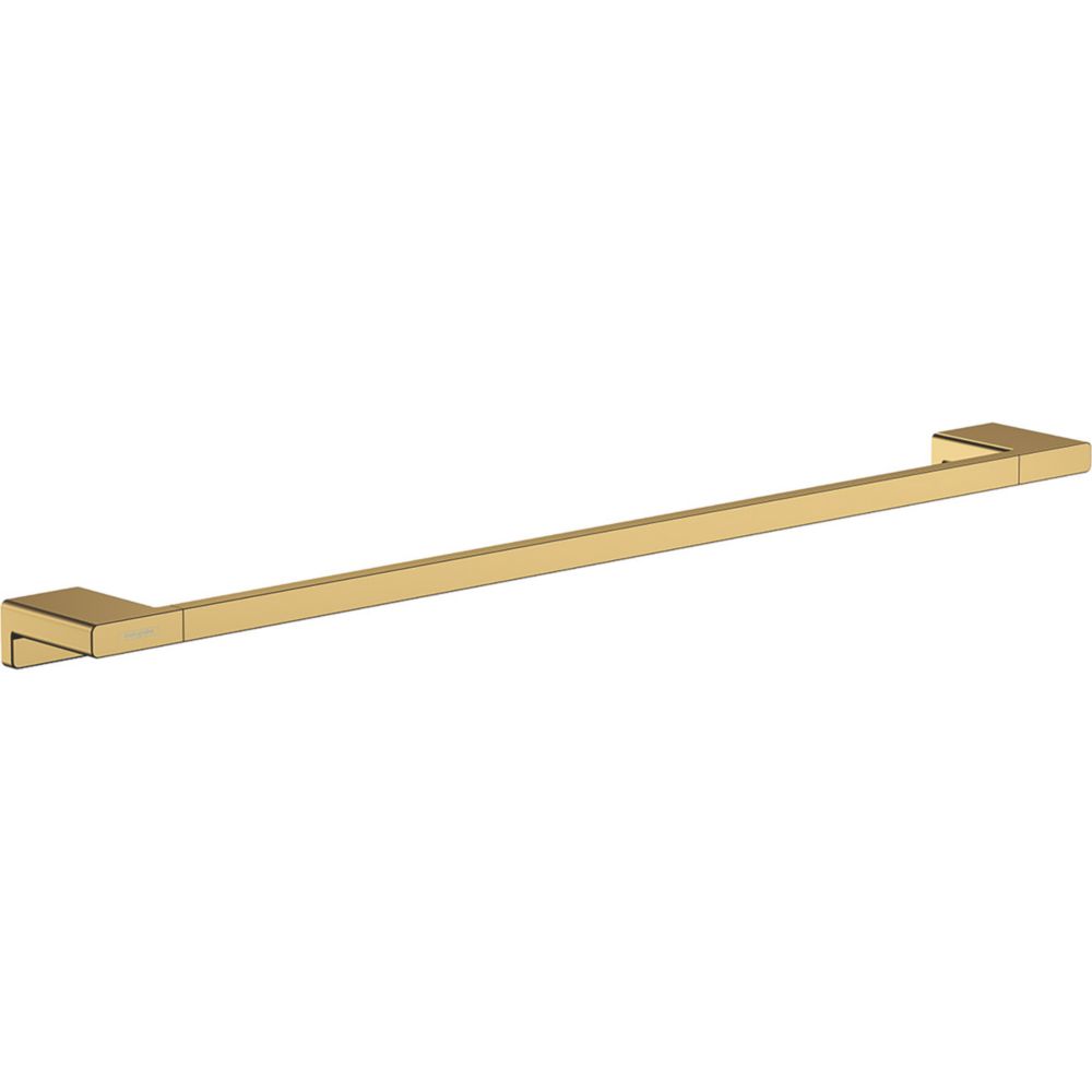Hansgrohe AddStoris Bath Towel Rail Polished Gold Optic 648mm x 70mm x ...