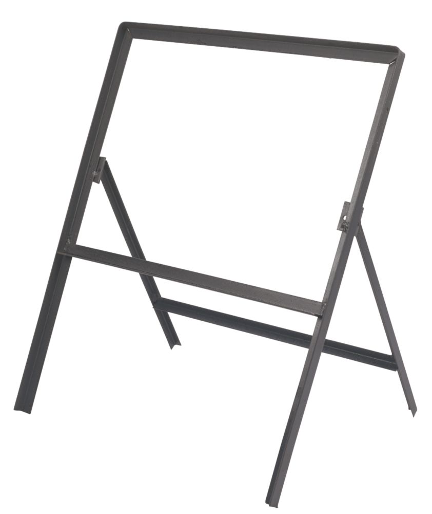 Single-Sided Sign Stanchion 450mm x 600mm - Screwfix