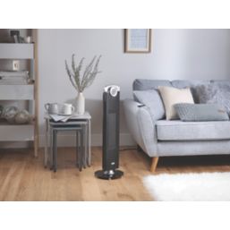 Dimplex 2.5kW Electric Portable Oscillating Fan Tower Heater - Screwfix