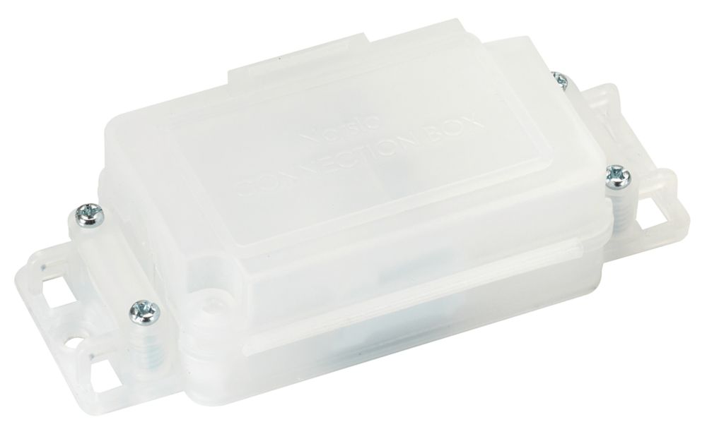 Greenbrook 20A CHOCBOX+ Connection Box 50 x 110 x 29mm White - Screwfix