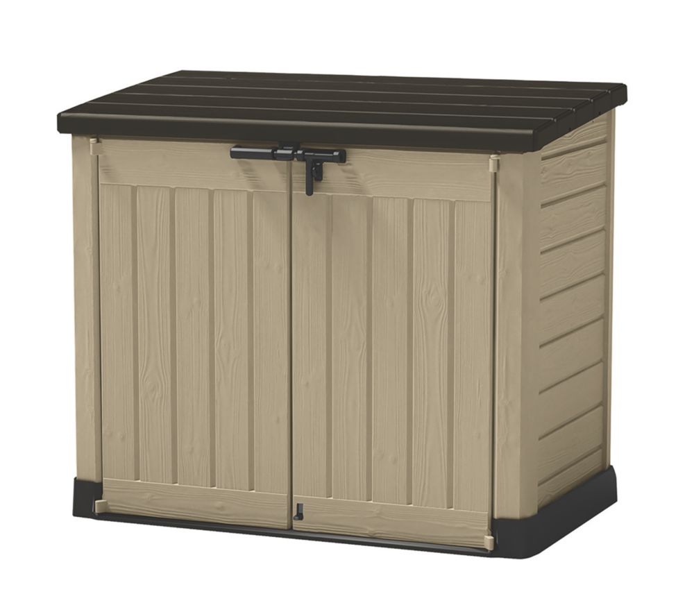 Keter Store It Out Max 1200Ltr 5' x 2' 6" (Nominal) Resin Garden ...