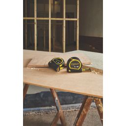 Stanley 8m Tape Measure 2 Pack - Screwfix