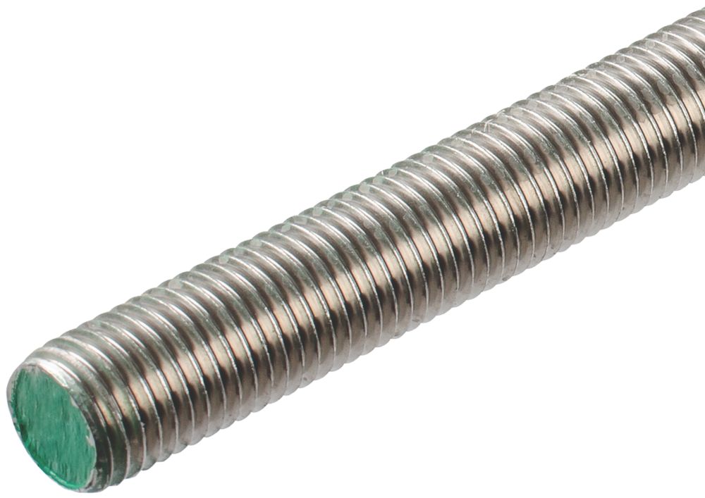 Easyfix A2 Stainless Steel Threaded Rods M16 x 1000mm 5 Pack - Screwfix