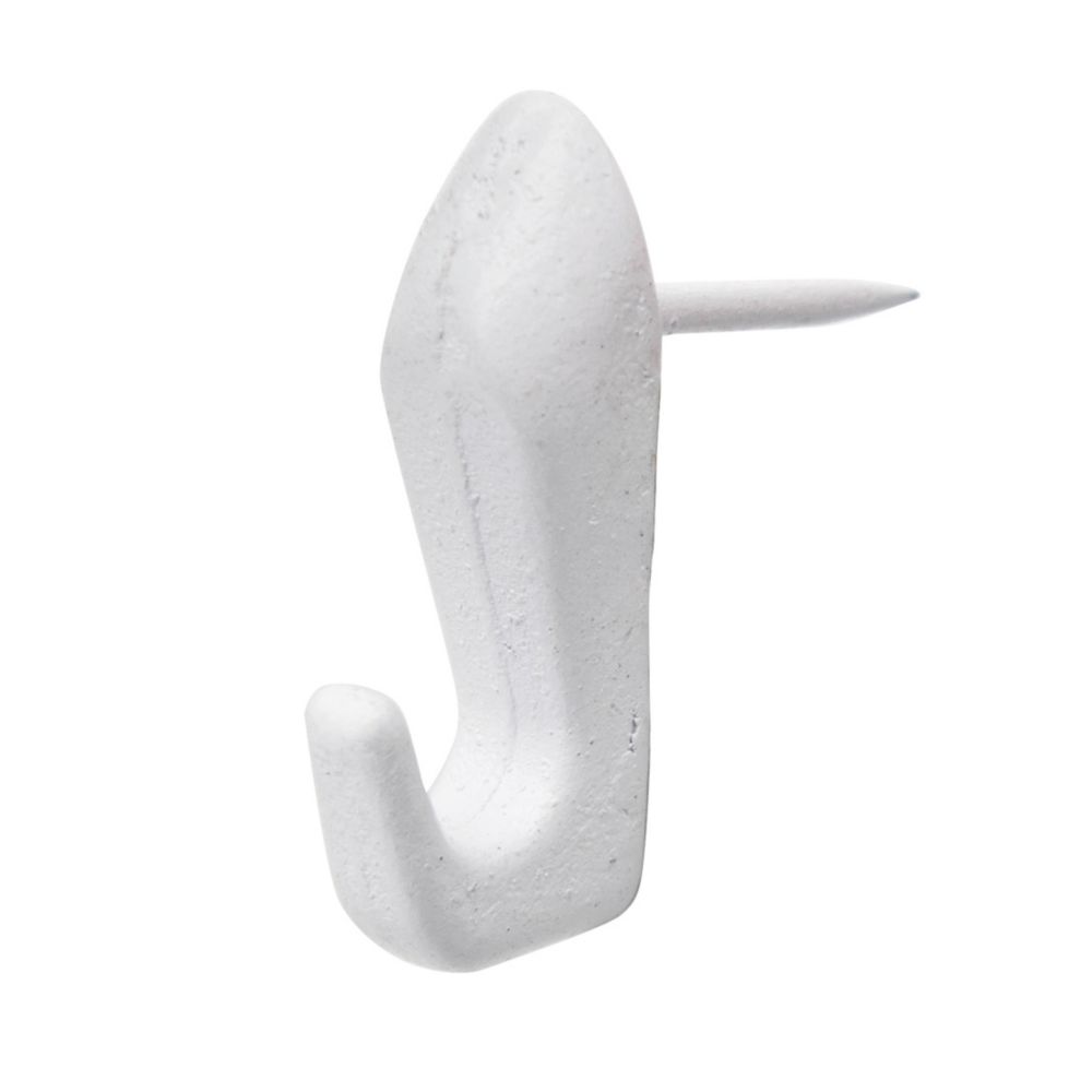 Corefix Barb Hammer-In Picture Hooks White 4 Pack - Screwfix