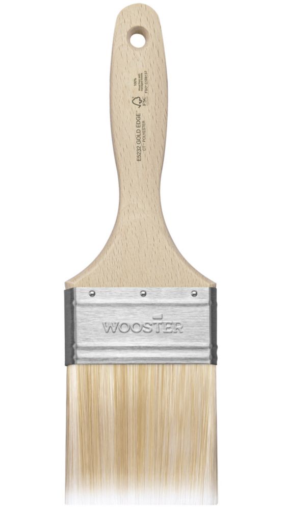 Wooster Gold Edge Cutting-In Paint Brush 3" - Screwfix