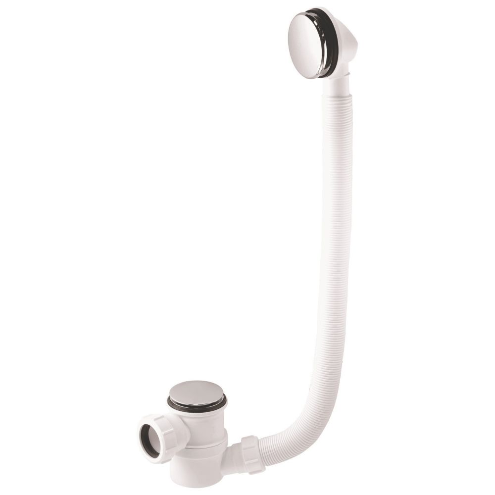 McAlpine HC2650UK Bottle Bath Trap White 40mm - Screwfix