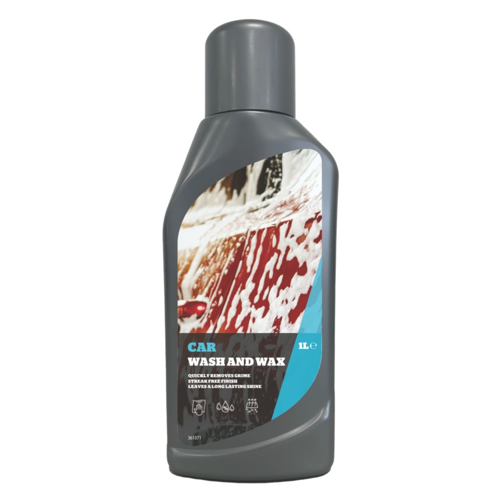 Essentials Car Wash & Wax Shampoo 1Ltr - Screwfix