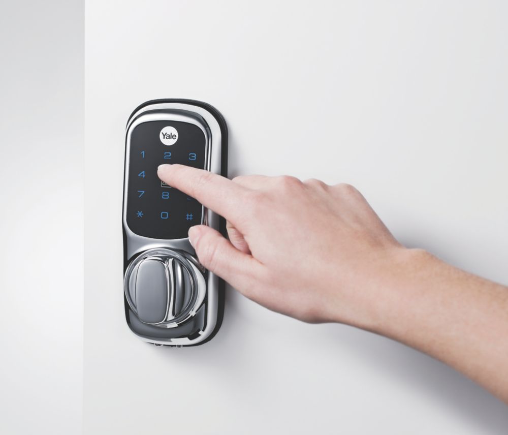 Yale Keyless Connected Smart Door Lock Polished Chrome