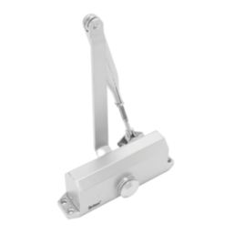 Briton 121CE Fire Rated Overhead Door Closer Silver - Screwfix