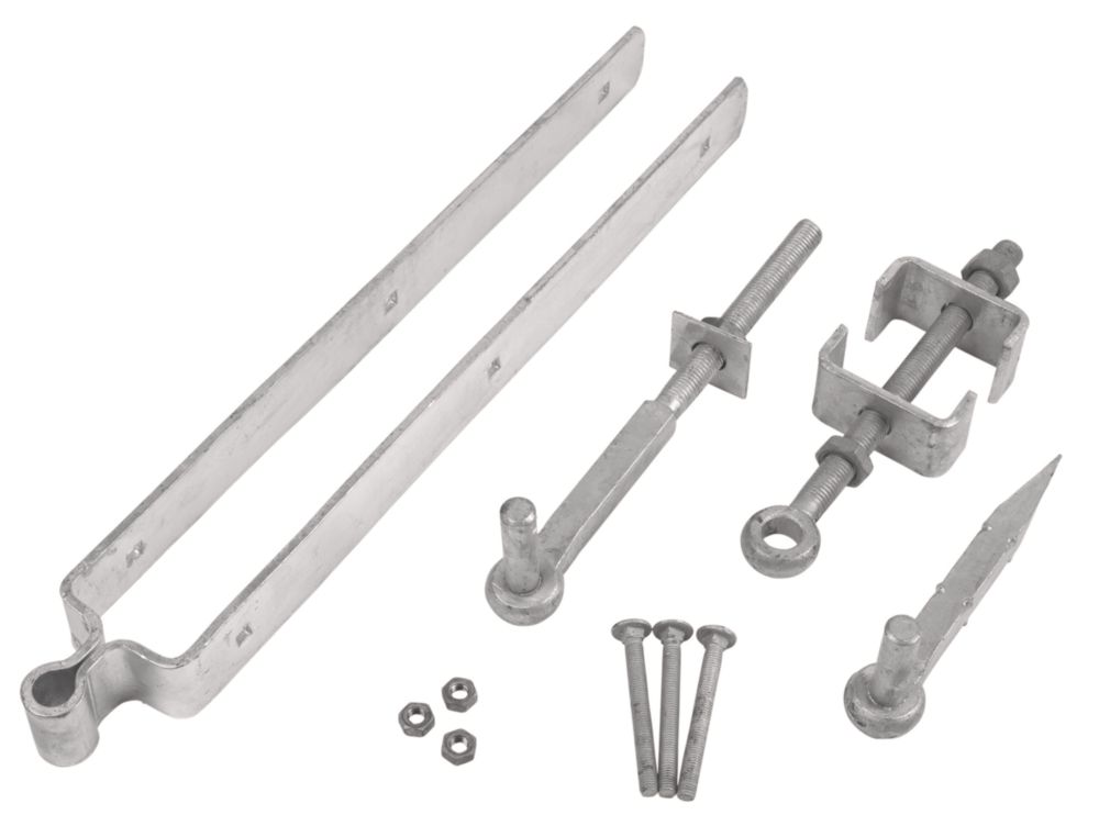 GateMate Adjustable Hinge Sets 5 Pieces - Screwfix