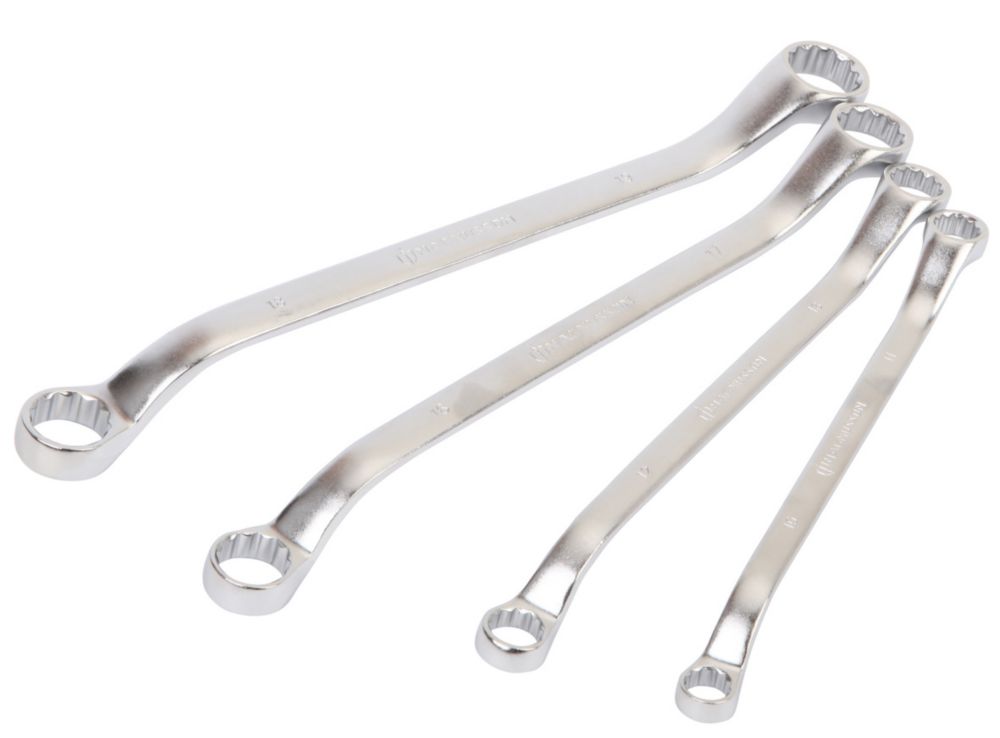 Magnusson Ring Spanner Set 4 Pieces - Screwfix