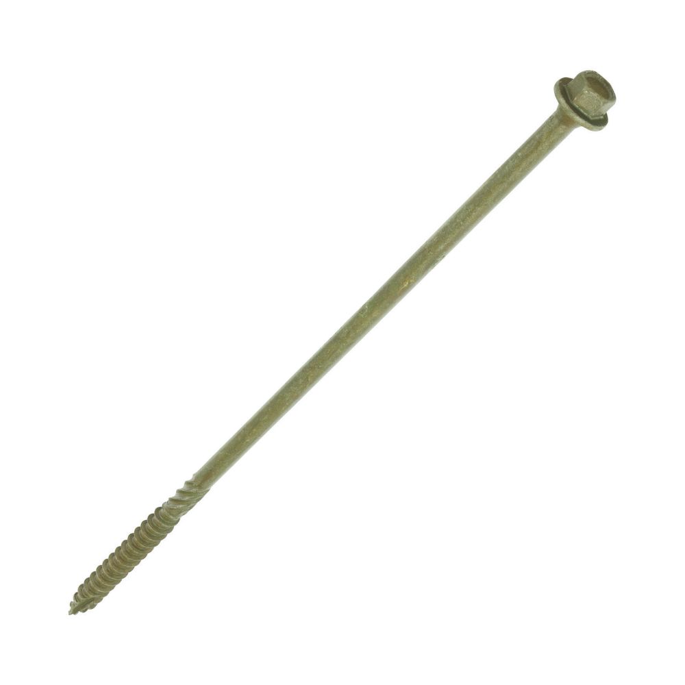 Timco Hex Socket Timber Frame Construction & Landscaping Screws 6.7mm x ...