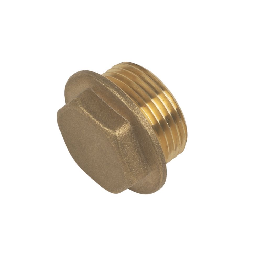 Flomasta Male Flanged Plug 3/4" x - Screwfix