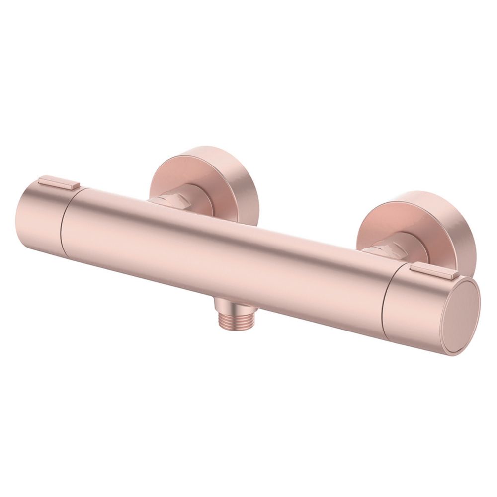 Ideal Standard Alu+ Exposed Single Outlet Thermostatic Rose Bar Mixer ...