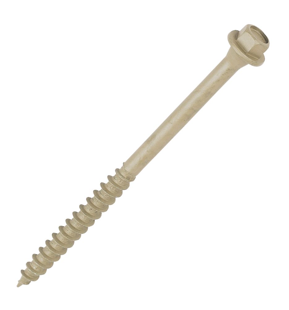 Timberfix Hex Socket Structural Timber Screws 6.3mm x 100mm 50 Pack ...