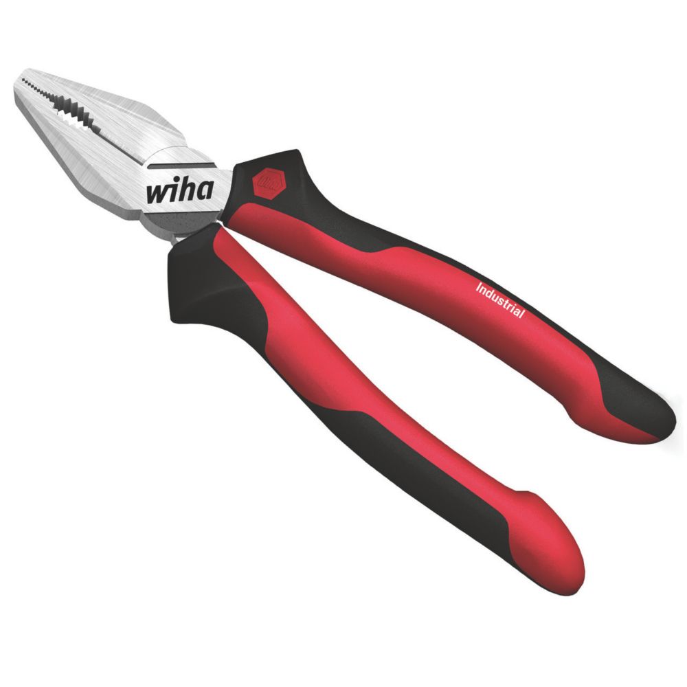 Wiha Industrial Combination Pliers 7" (180mm) - Screwfix
