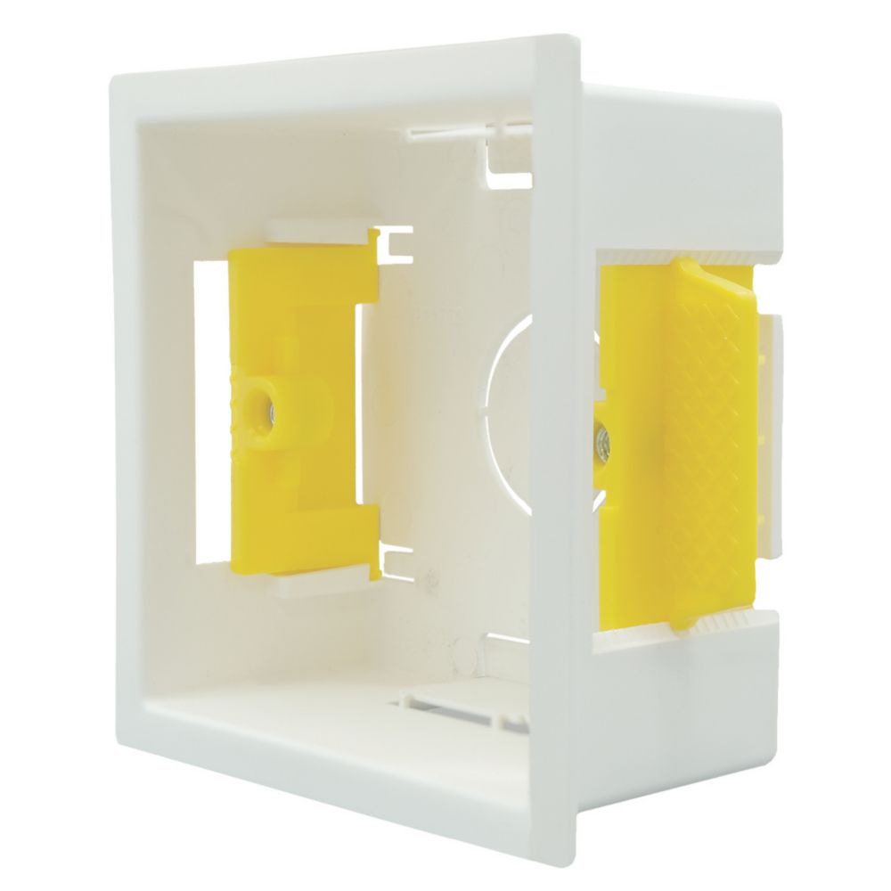 Tower 1-Gang Dry Lining Box 35mm - Screwfix