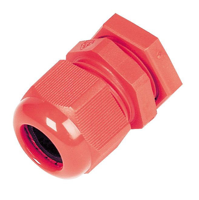 Pro-Fix Polyamide Fireproof Gland Kit 20mm Red 10 Pack - Screwfix
