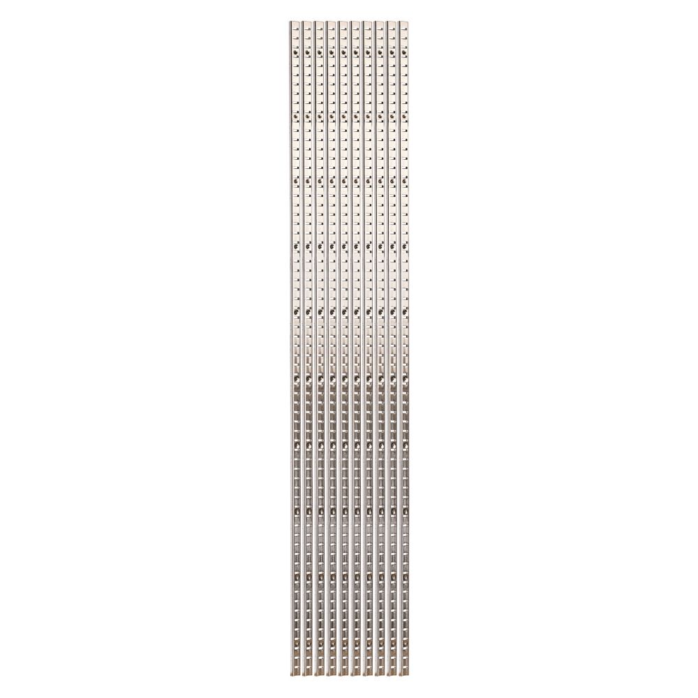 Bookcase Strips 1000mm x 16mm 10 Pack - Screwfix
