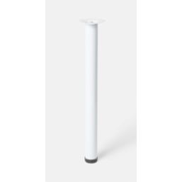 Essentials Worktop Leg White 875-900mm - Screwfix