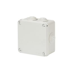 Vimark 7-Entry Square Junction Box with Knockouts 111mm x 61mm x 111mm ...