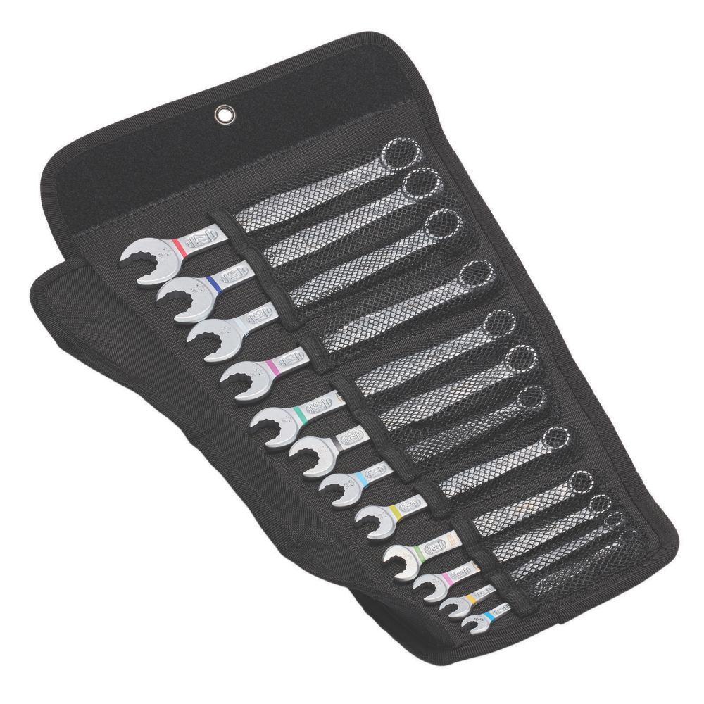 Wera Bicycle 12 Combination Spanner Set 12 Pcs - Screwfix