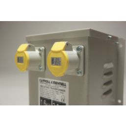 Carroll & Meynell 3300VA Intermittent Step-Down Isolation Transformer ...