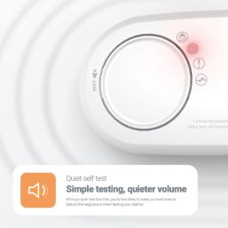 FireAngel FA3820-EUX10 Battery Standalone Carbon Monoxide Alarm - Screwfix