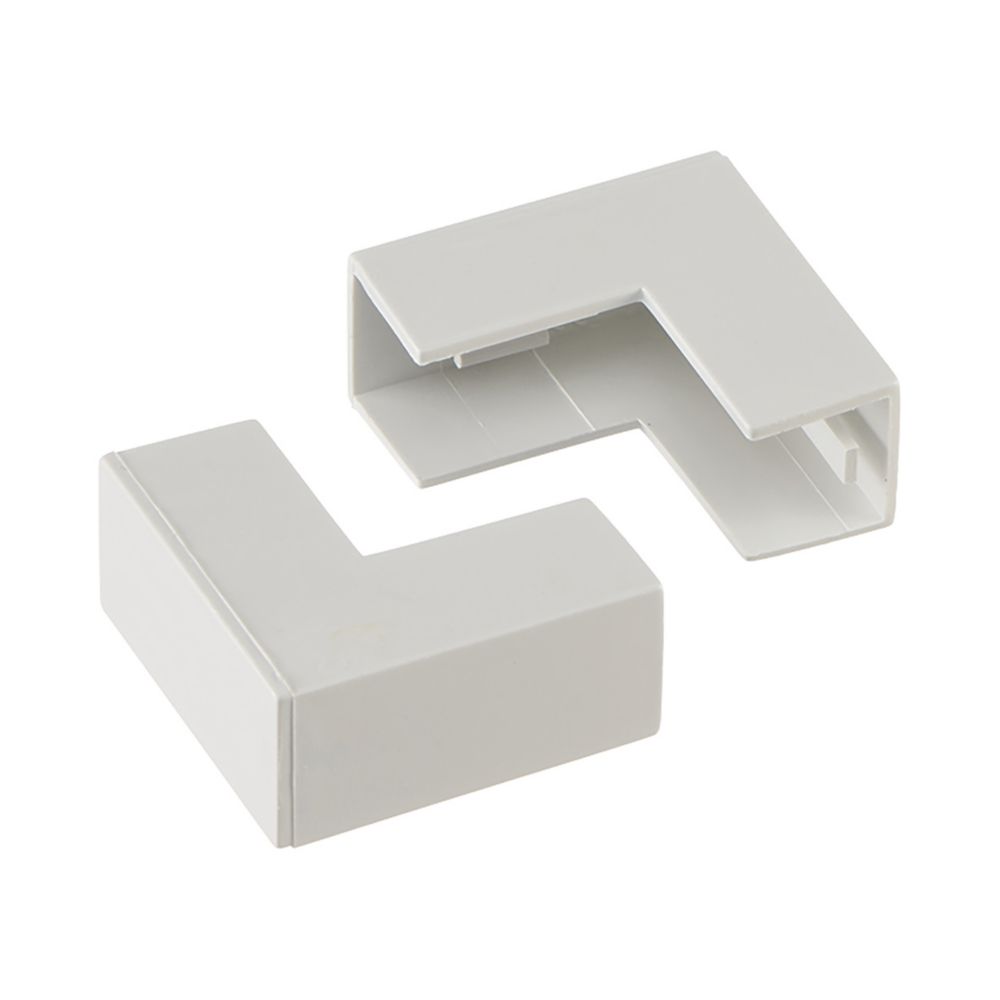 Deta TTE External Trunking Angles 16mm x 16mm 2 Pack - Screwfix