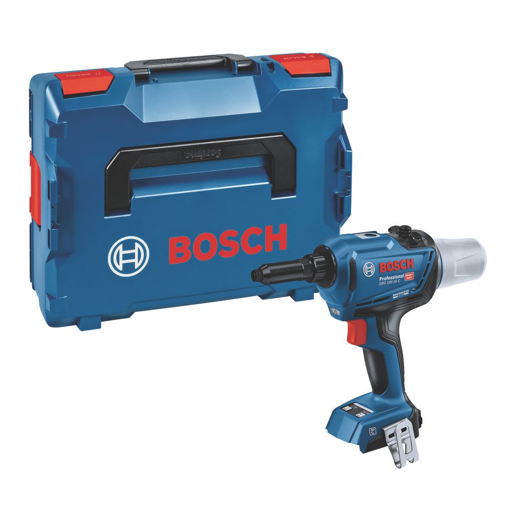 Bosch GRG 18V-16 C 18V Li-Ion CoolPack Brushless Cordless Rivet Gun in ...