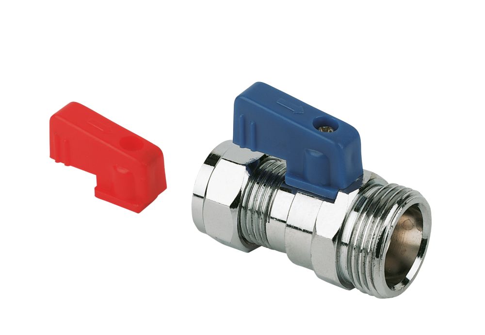 Pegler Compression Washing Machine Valve 15mm x 3/4" | Washing Machine ...