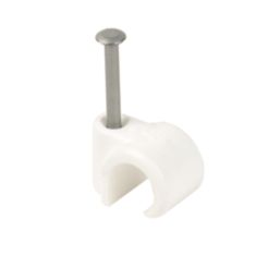 Talon 10/12mm Nail-In Clips 100 Pack - Screwfix