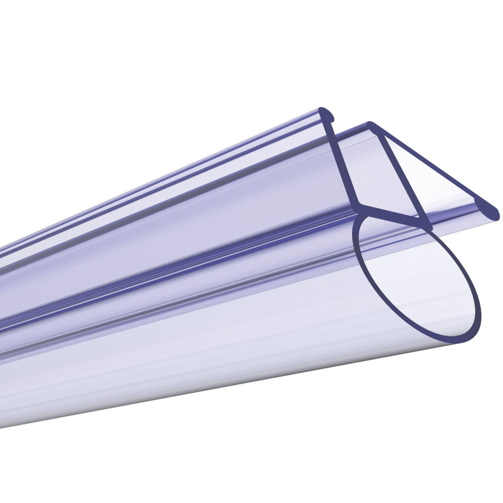 ETAL Neo Bath Screen Bubble Seal Clear 1500mm - Screwfix