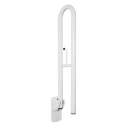 Nymas NymaPRO Doc M Trombone Lift & Lock Hinged Grab Rail White 800mm x ...