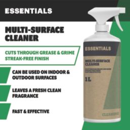Essentials Multi-Surface Cleaner 1Ltr - Screwfix