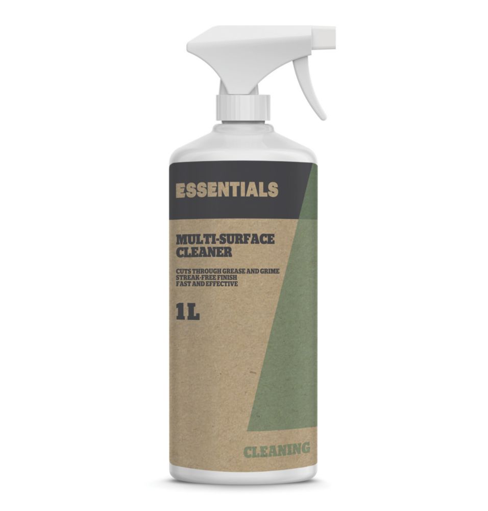 Essentials Multi-Surface Cleaner 1Ltr - Screwfix