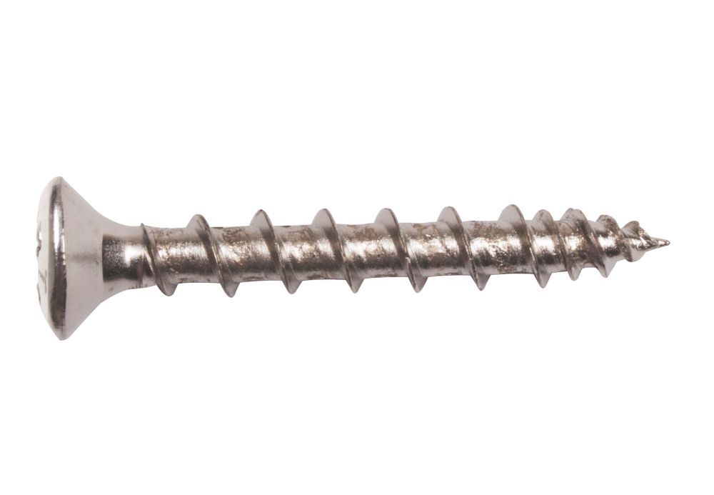 Hinge-Tite PZ Double-Countersunk Thread Cutting Hinge Screws 4.5mm x ...