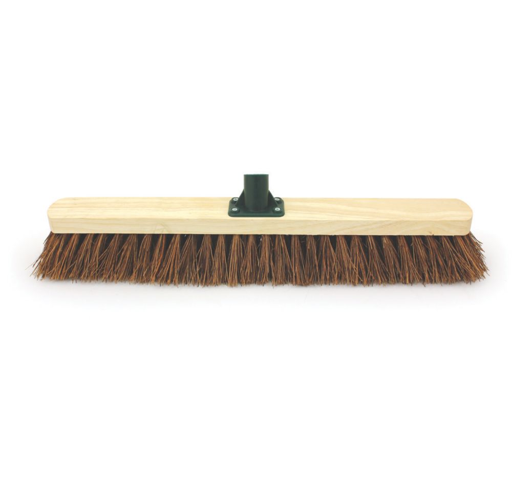 Stiff Broom Head & Bracket 24" - Screwfix