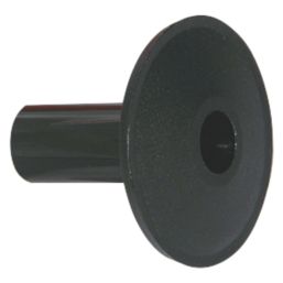 Labgear Black Indoor & Outdoor Cable Entry Covers 5 Pack - Screwfix