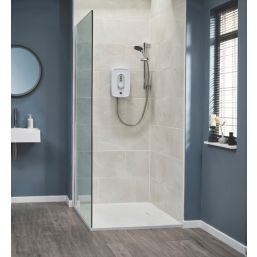 Triton Corner Riser Rail Chrome 530mm - Screwfix