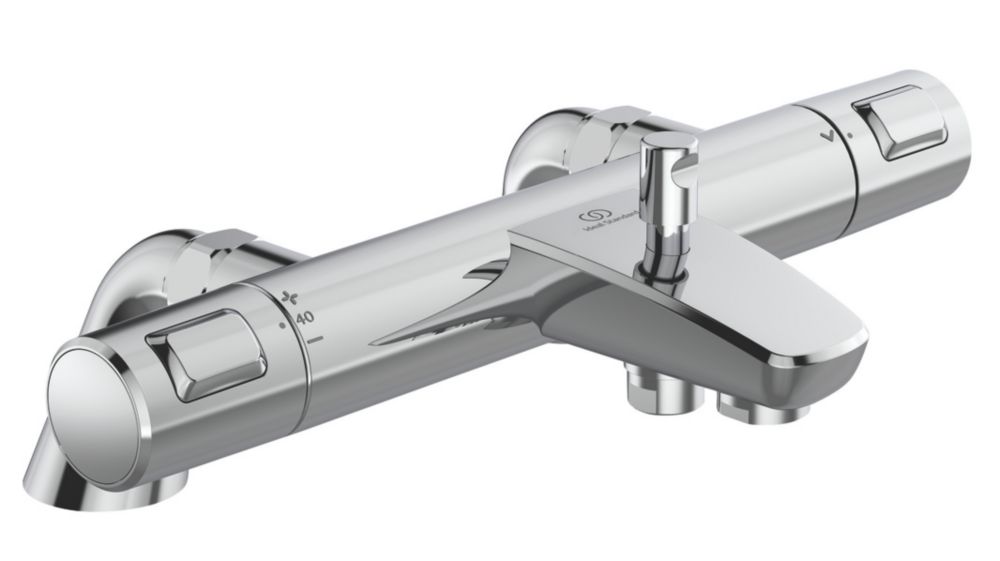 Ideal Standard Ceratherm T25 Exposed Single Outlet Thermostatic Chrome ...