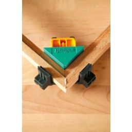 Wolfcraft 90° Corner Clamps 1" (22mm) 2 Pack - Screwfix