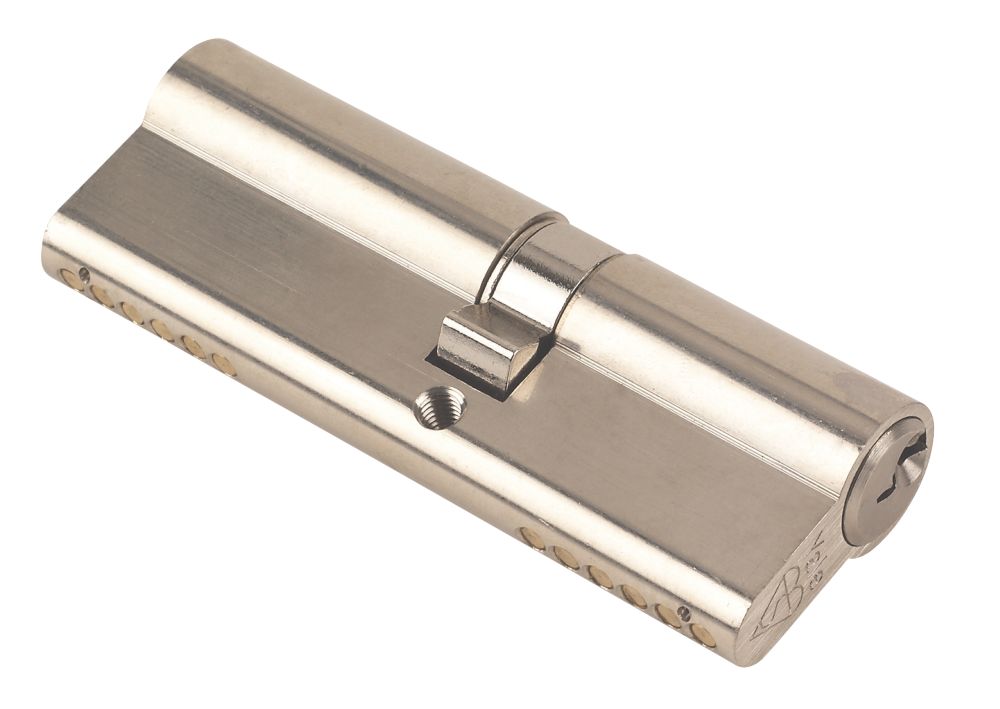 Yale Fire Rated 1 Star Double Euro Cylinder Lock BS 35-45 (90mm) Satin ...
